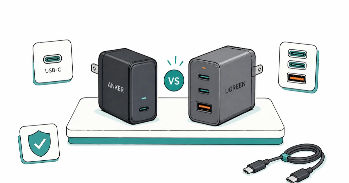 Anker vs Ugreen Charger: Which GaN Brand Wins in 2026? | Fone.tips