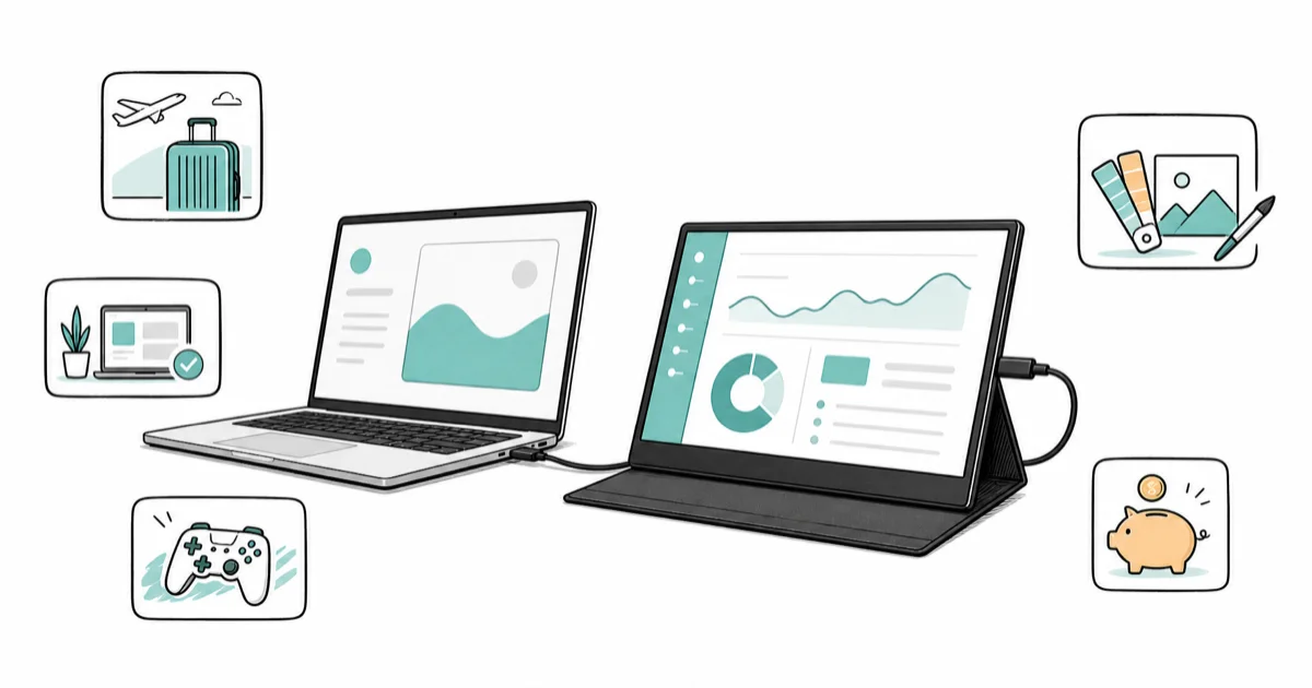 Best Portable Monitor for Laptop: 6 Picks by Use Case (2026) | Fone.tips