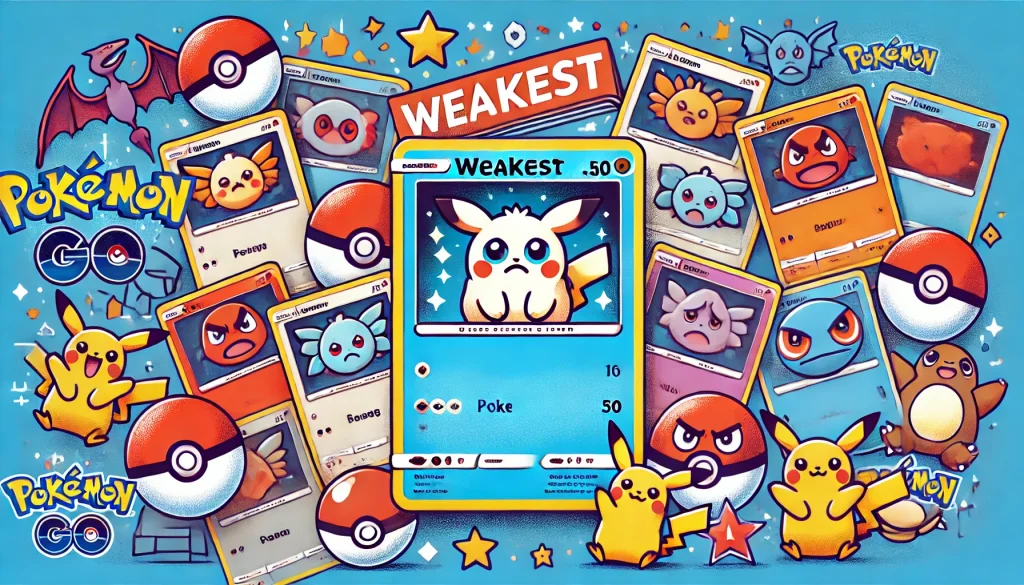 The Weakest Pokémon Cards: Exploring Ineffective TCG Options | Fone.tips